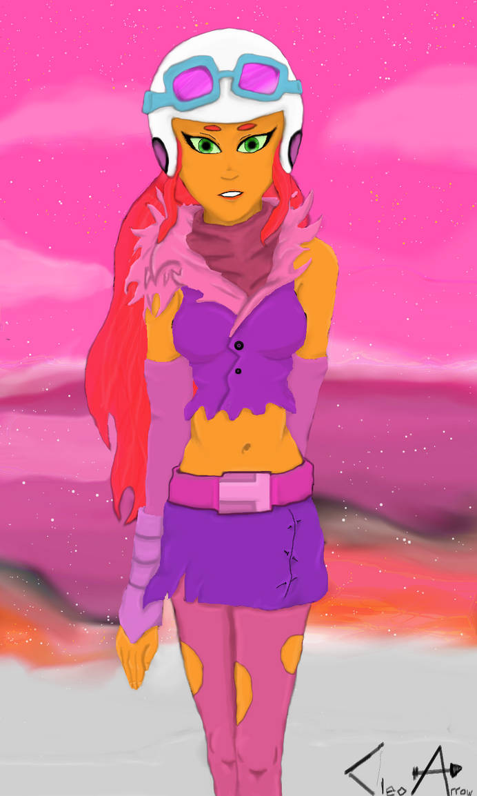 Starfire Post Apocalyptic by CleoArrow on DeviantArt