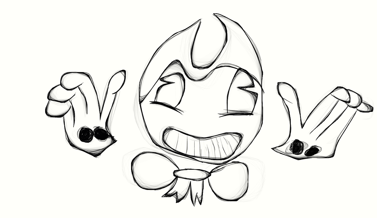 bendy head and gloves and bow by hollyleafisholy55 on DeviantArt