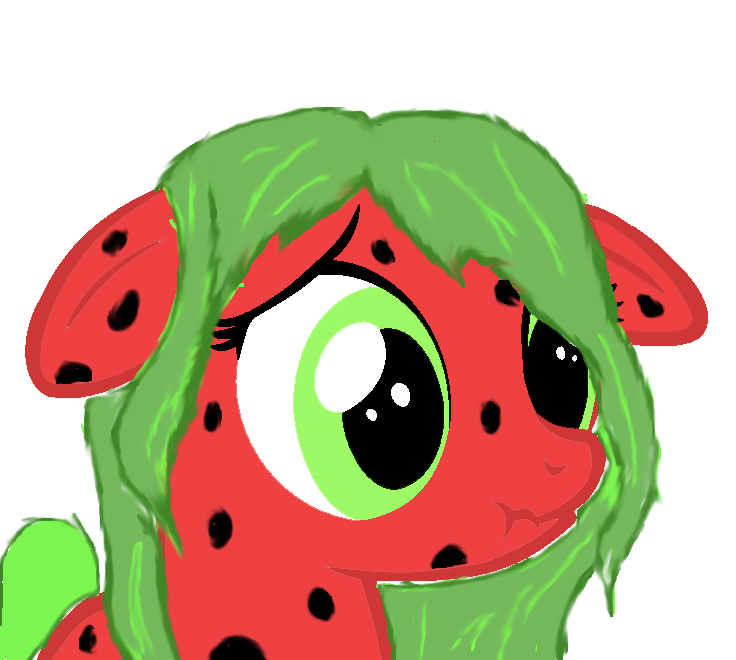 Watermelon MLP OC by FearlessLeo on DeviantArt