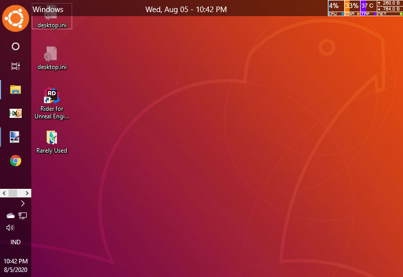 Ubuntu-like Top Bar For Rainmeter by SyahrielIbnu on DeviantArt