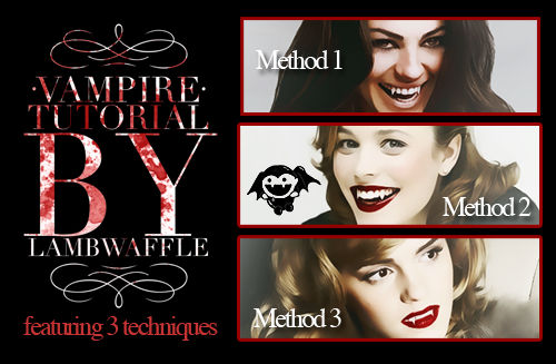 Vampire Fang Tutorial by lambwaffle on DeviantArt