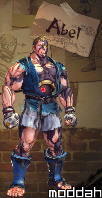 SFTK PC Abel Alt. Costume backport from xbox360 by moddah on DeviantArt