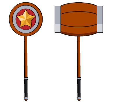 Kisekae Props - King Dedede's Hammer by DemitronHelgo on DeviantArt