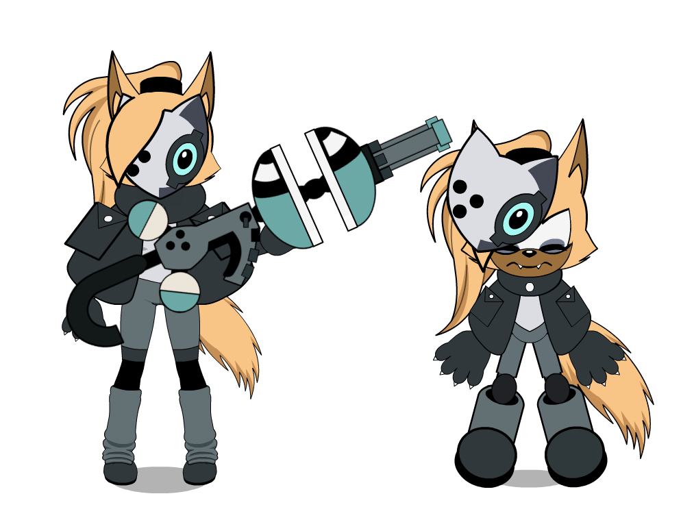 Kisekae - Whisper the wolf w various Wispon by DemitronHelgo on DeviantArt