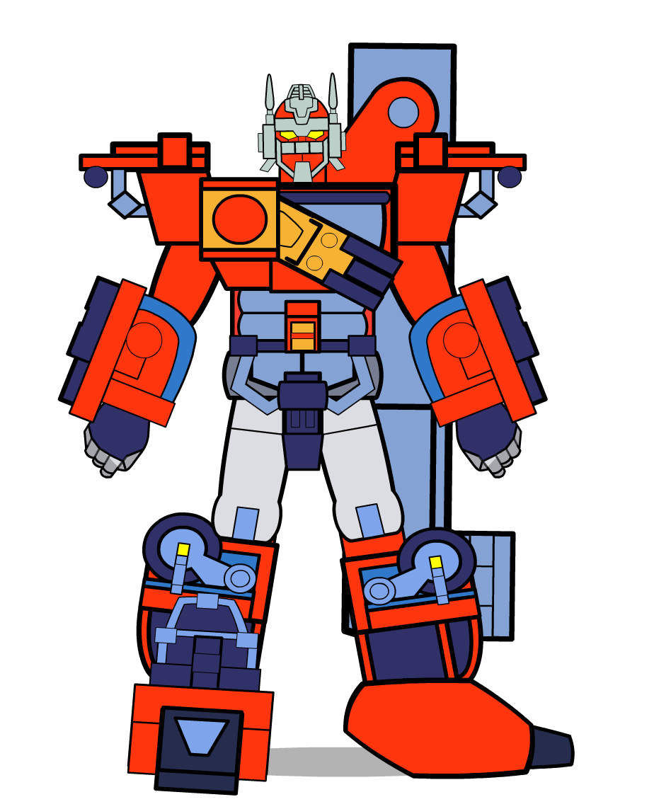 Kisekae - KKL RID 2001 Optimus Prime (Fire Convoy) by DemitronHelgo on ...