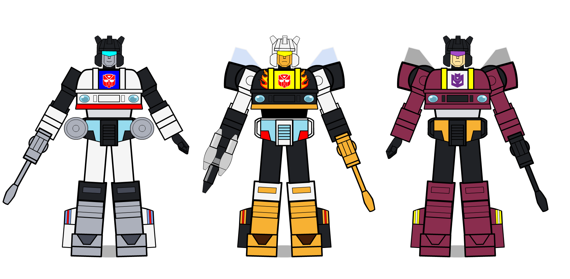 Kisekae - KKL G1 Jazz and Ricochet (Stepper) by DemitronHelgo on DeviantArt