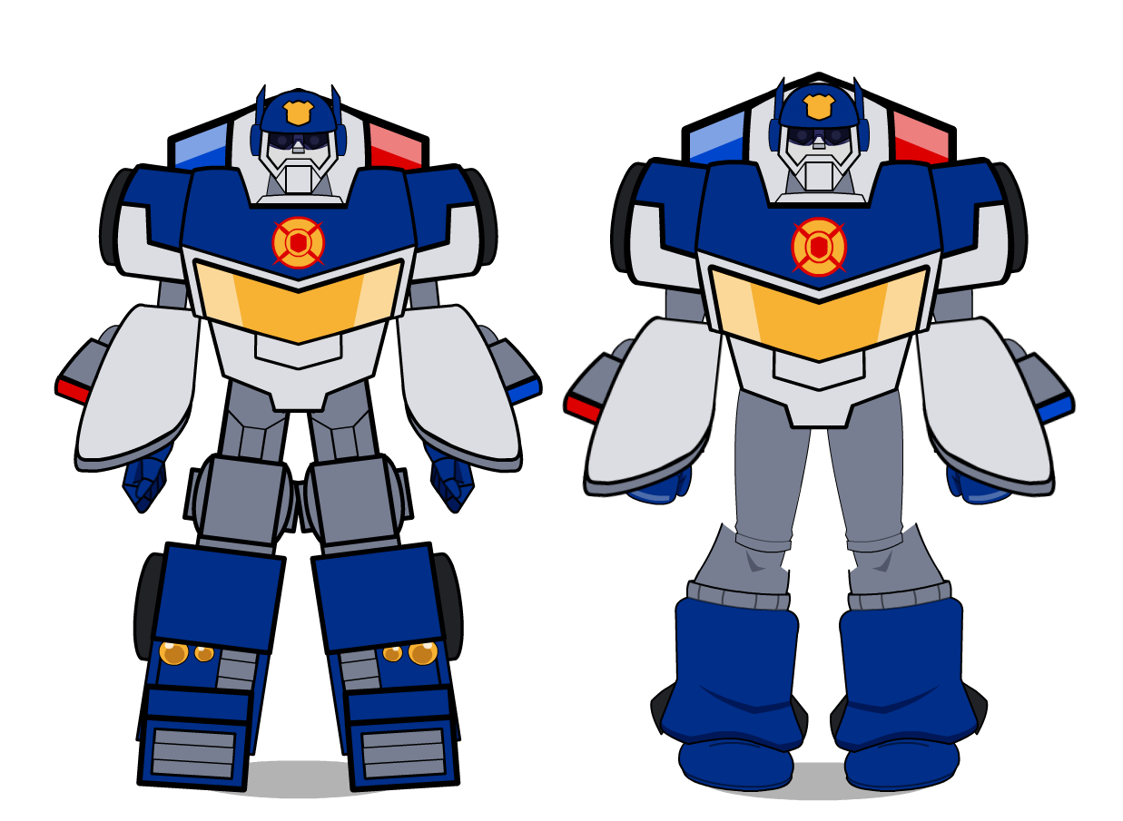 Kisekae - Rescue bots Chase by DemitronHelgo on DeviantArt