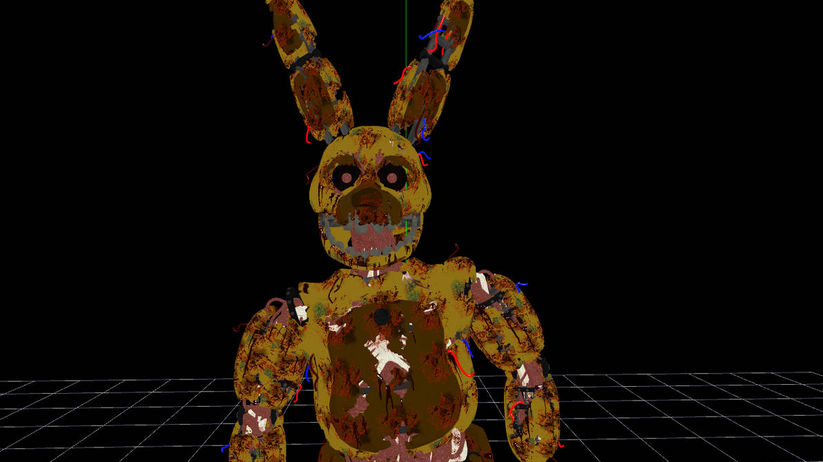 Stylized Springtrap re-upload [DL] by FreddyAnimator64 on DeviantArt