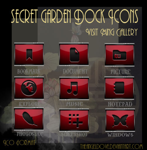 Secret Garden Collection (red) by TheAngeldove on DeviantArt