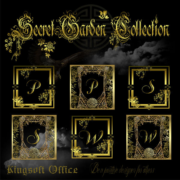 Secret Garden Kingsoft Office Icons by TheAngeldove on DeviantArt