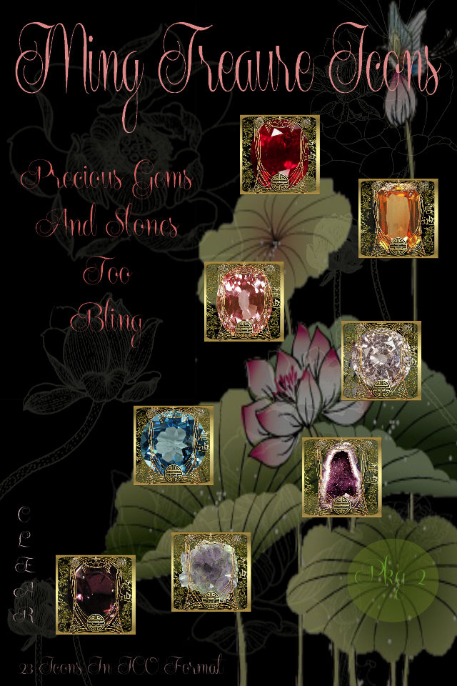 Ming Treasure Icons Pkg 2 by TheAngeldove on DeviantArt