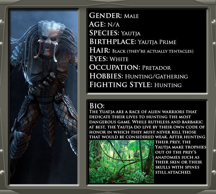 Brutal Fists: Predator by genesis-spiral on DeviantArt