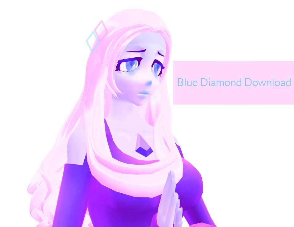 [MMD Model DOWNLOAD] Blue Diamond 1.5 [DOWN] by AquamarinePeridot on ...
