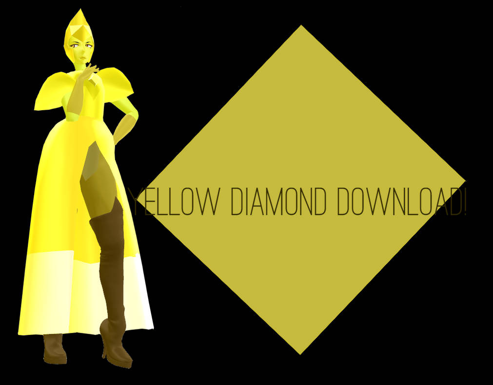 [MMD Model DOWNLOAD] Yellow Diamond 2.0 by AquamarinePeridot on DeviantArt