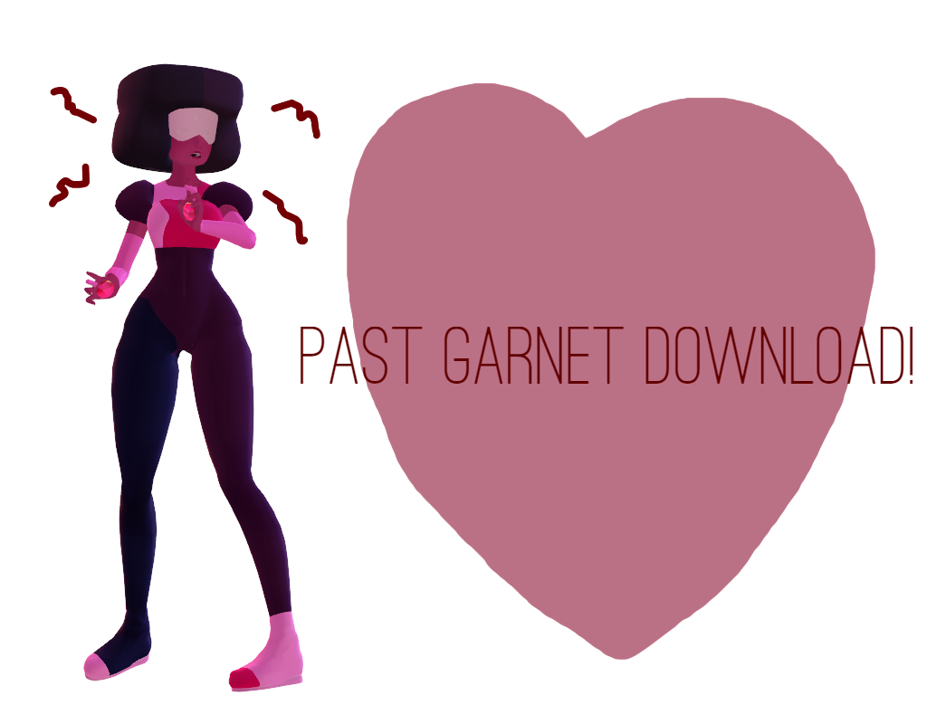 [MMD Model DOWNLOAD] Past Garnet by AquamarinePeridot on DeviantArt