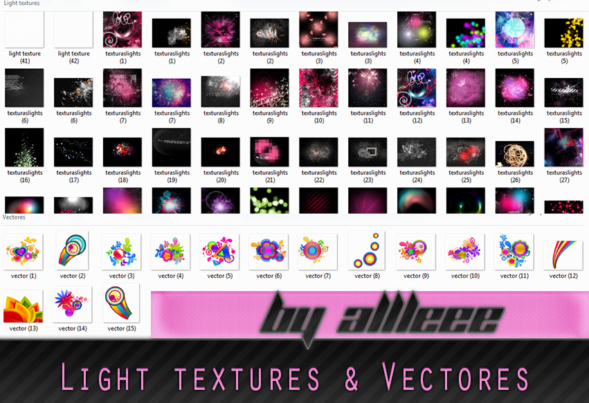 Vectores AND Light textures by allleee on DeviantArt