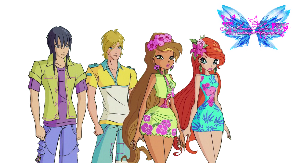 Helia,Sky,Flora Bloom season 7 by AmeliaHughes1991 on DeviantArt