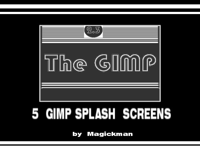 Gimp Splash Screens by blueeyedmagickman on DeviantArt