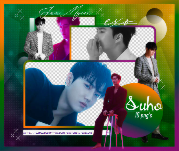 PACK PNG! Suho#14 by Cottonete on DeviantArt