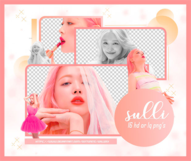 PACK PNG! Sulli!6 by Cottonete on DeviantArt
