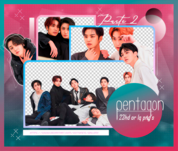 PACK PNG! Pentagon#28 by Cottonete on DeviantArt