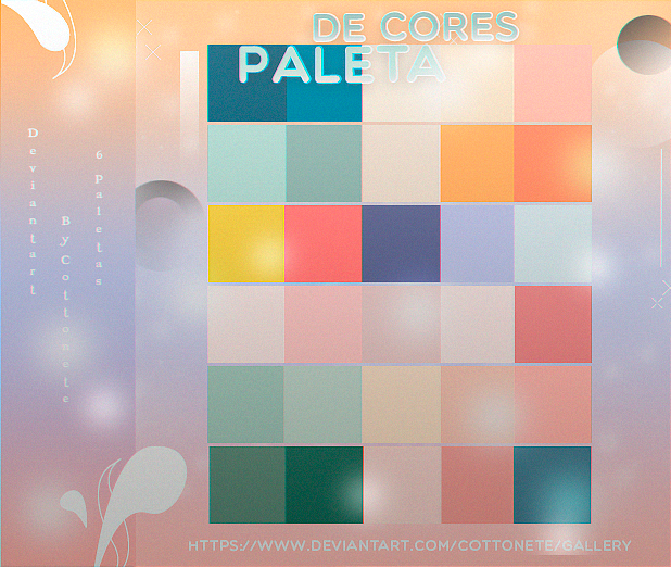 Color Palettes #2 by Cottonete on DeviantArt