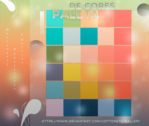 Color Palettes #3 by Cottonete on DeviantArt