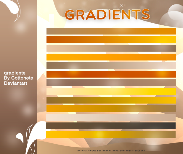 GRADIENTS // 08 by Cottonete on DeviantArt