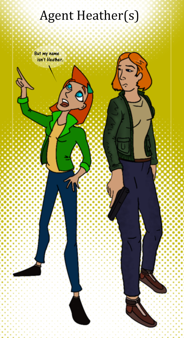 AU Agent Heathers by systemcat on DeviantArt