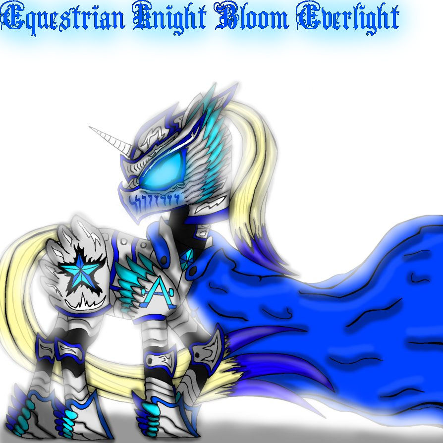 Equestrian Knight Bloom Everlight by Meteor-Strike-MLP on DeviantArt