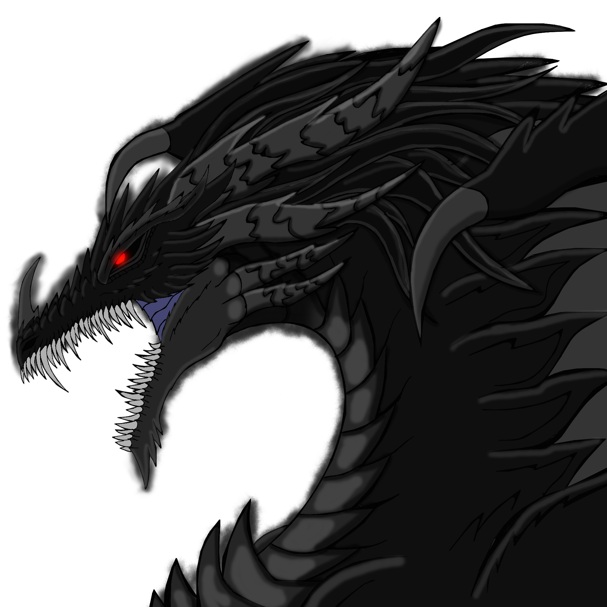 Another Black Dragon by Meteor-Strike-MLP on DeviantArt