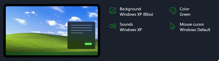 Windows 11 Theme: Windows XP by TheWolfBunny64 on DeviantArt