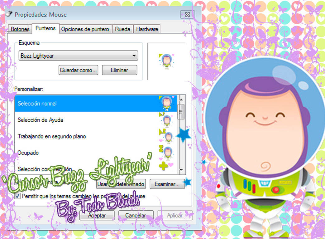 Cursor Buzz Lightyear by TodoBlends on DeviantArt