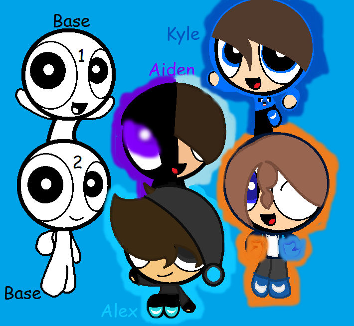 Minecraft Boys (Glowing) by HonestyVsGaming on DeviantArt