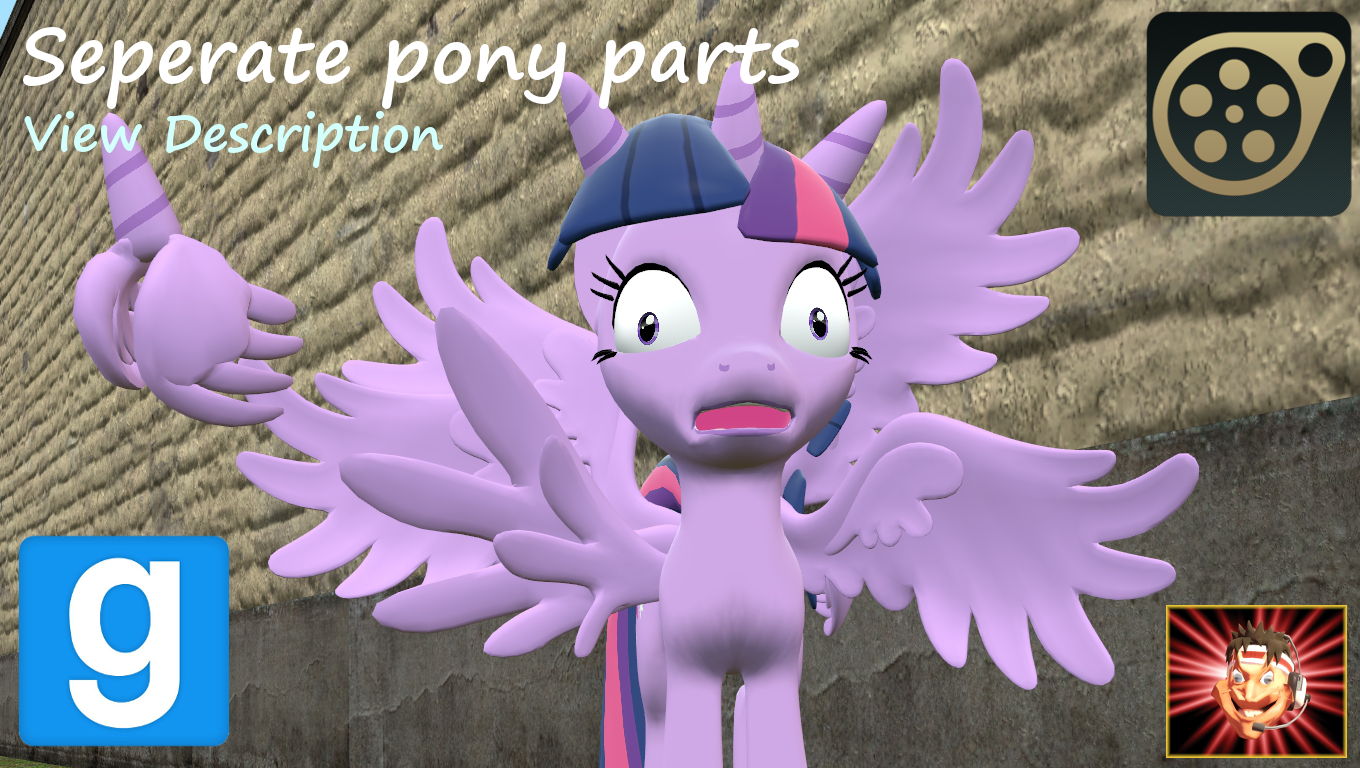 Gmod/SFM Ponies [DL]: Pony Parts by Benno950 on DeviantArt