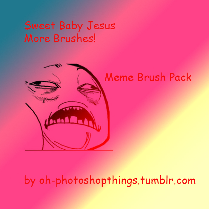 Meme Brush Pack (28 Brushes) by wonderlandunderlnad on DeviantArt