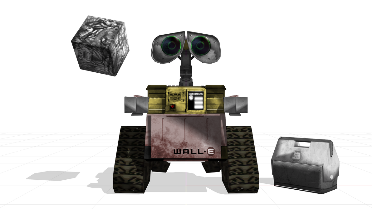 MMD DL Wall-E Cool by andrewttc on DeviantArt