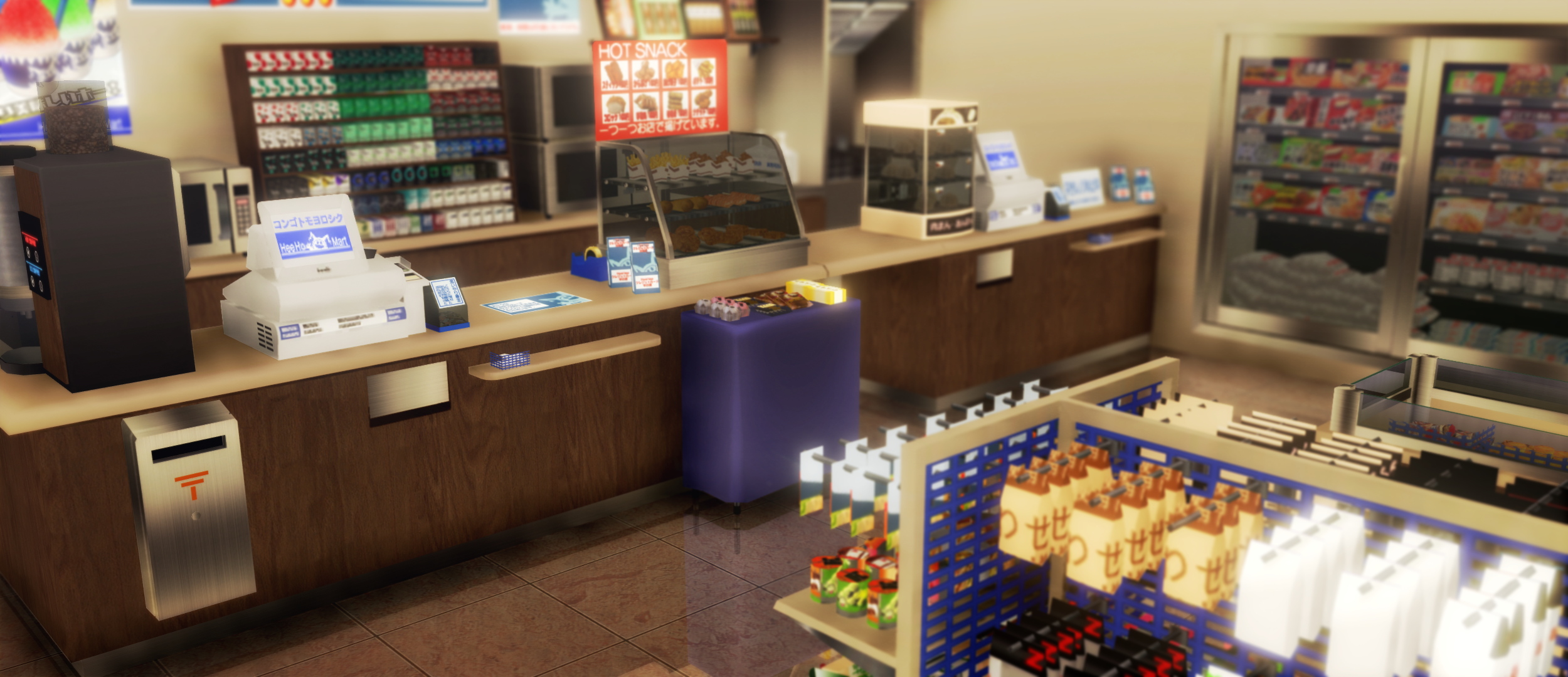 MMD Hee Ho Mart/Convenience Store Download by k-keii on DeviantArt