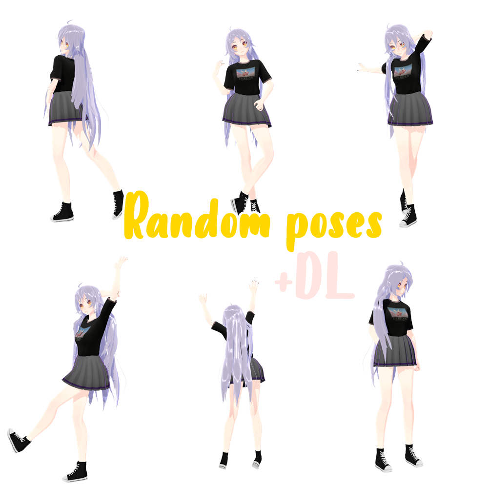 Random Poses Pack | 01 +DL by Etsumi-BM on DeviantArt