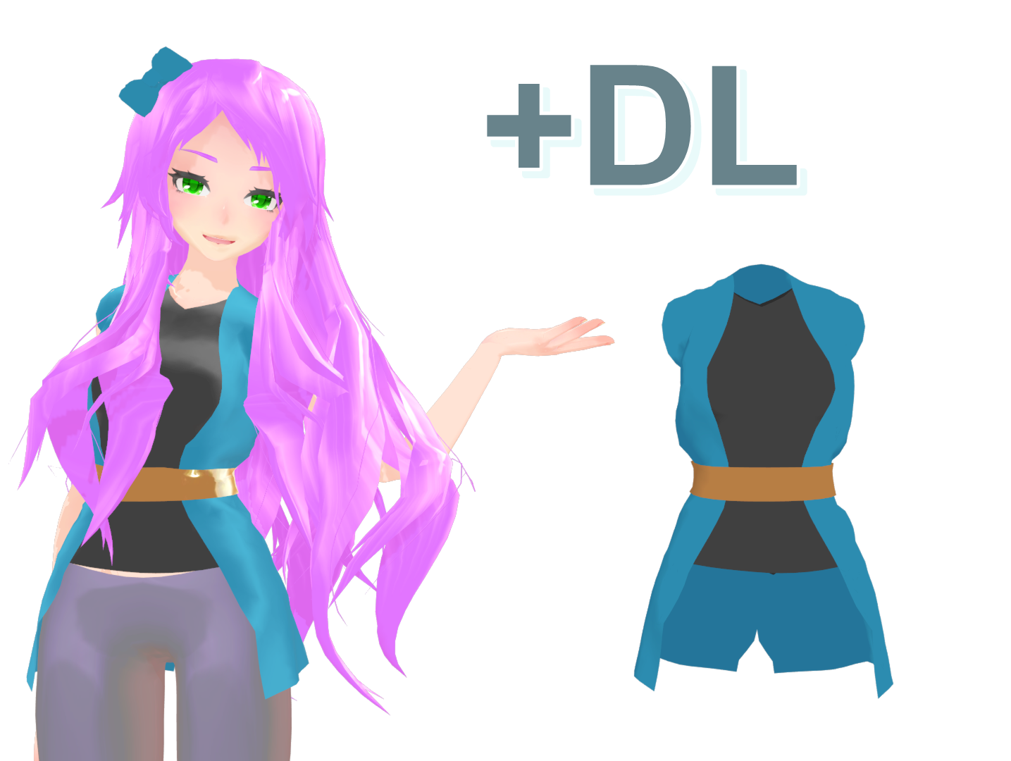 MMD Abigail Top | +DL by Etsumi-BM on DeviantArt