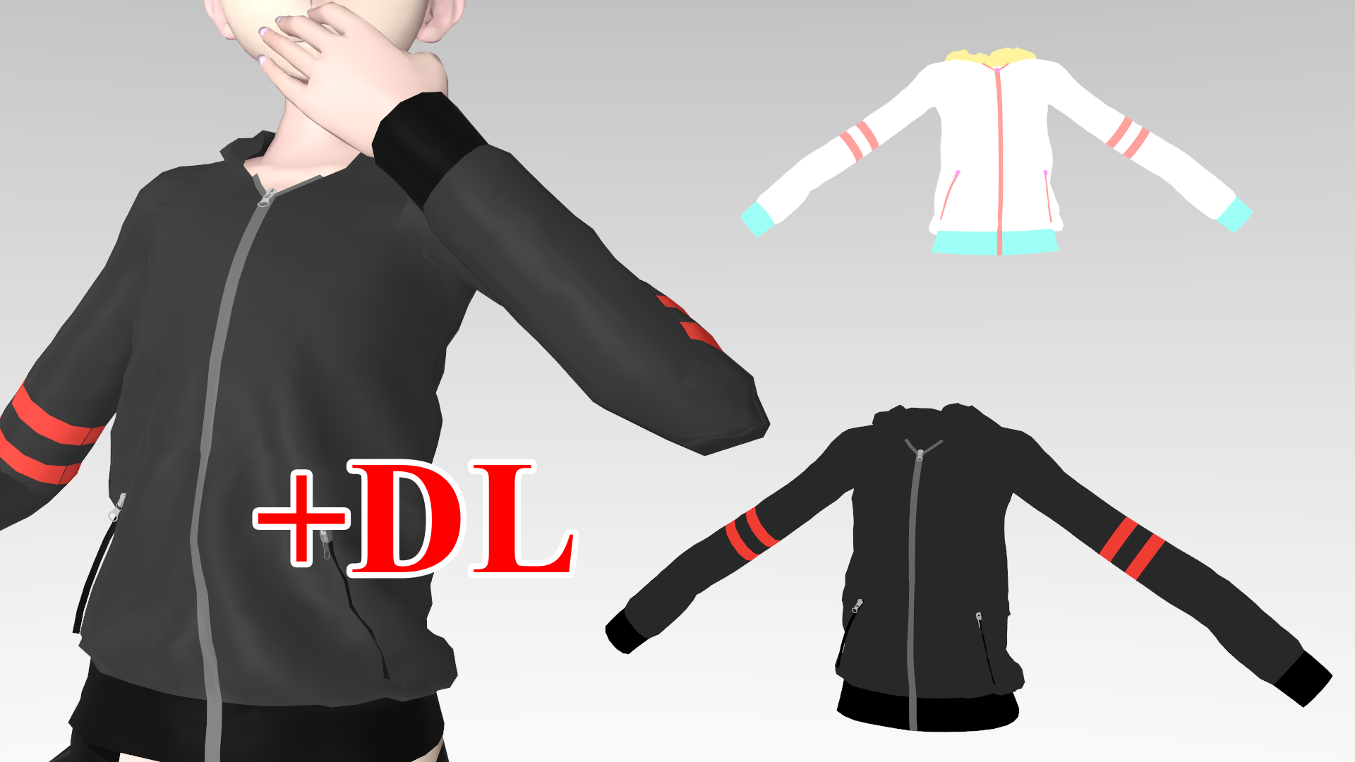 MMD | Male Hoodie| + DL [ Request By AdriMMD ] by Etsumi-BM on DeviantArt