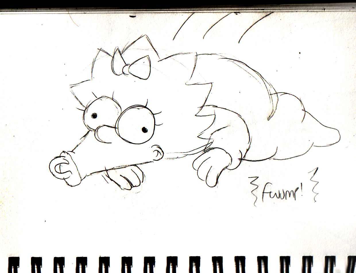 Maggie Falling by Pockymonkey on DeviantArt