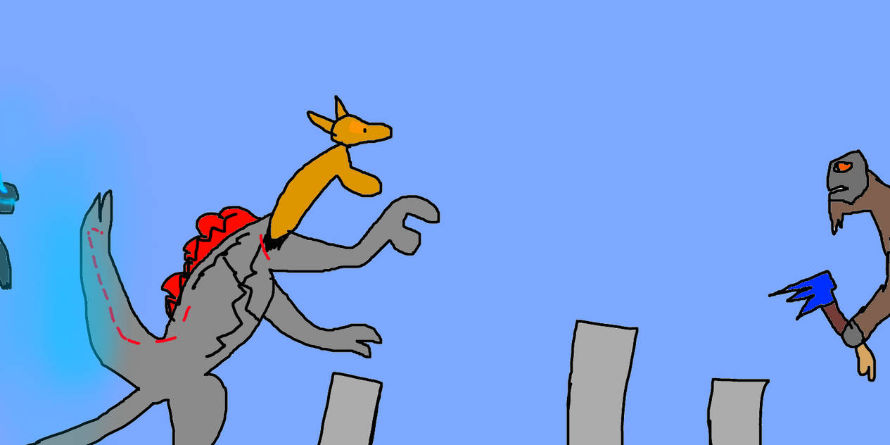 what if king ghidorah regenerate inside mecha? by woahcrashbandicoot on ...