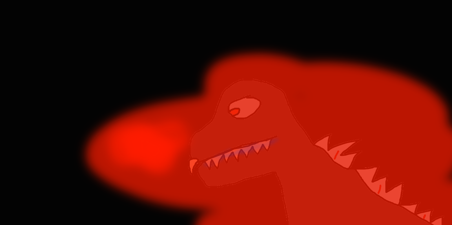 Godzilla ultima in red smoke by woahcrashbandicoot on DeviantArt