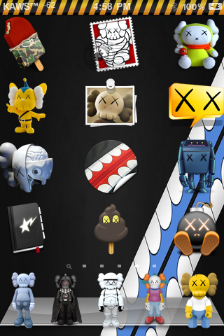 Kaws Icons Pack 4 iPhone 2 by djcavemann on DeviantArt