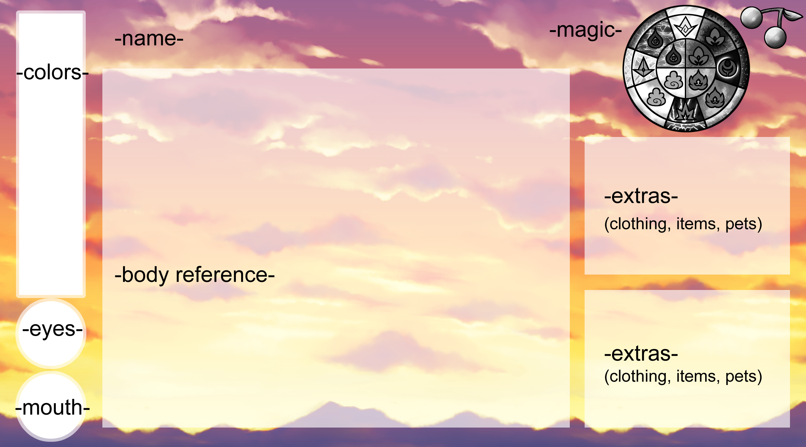 Official SC Character Sheet - Template by SilverWolfEye on DeviantArt