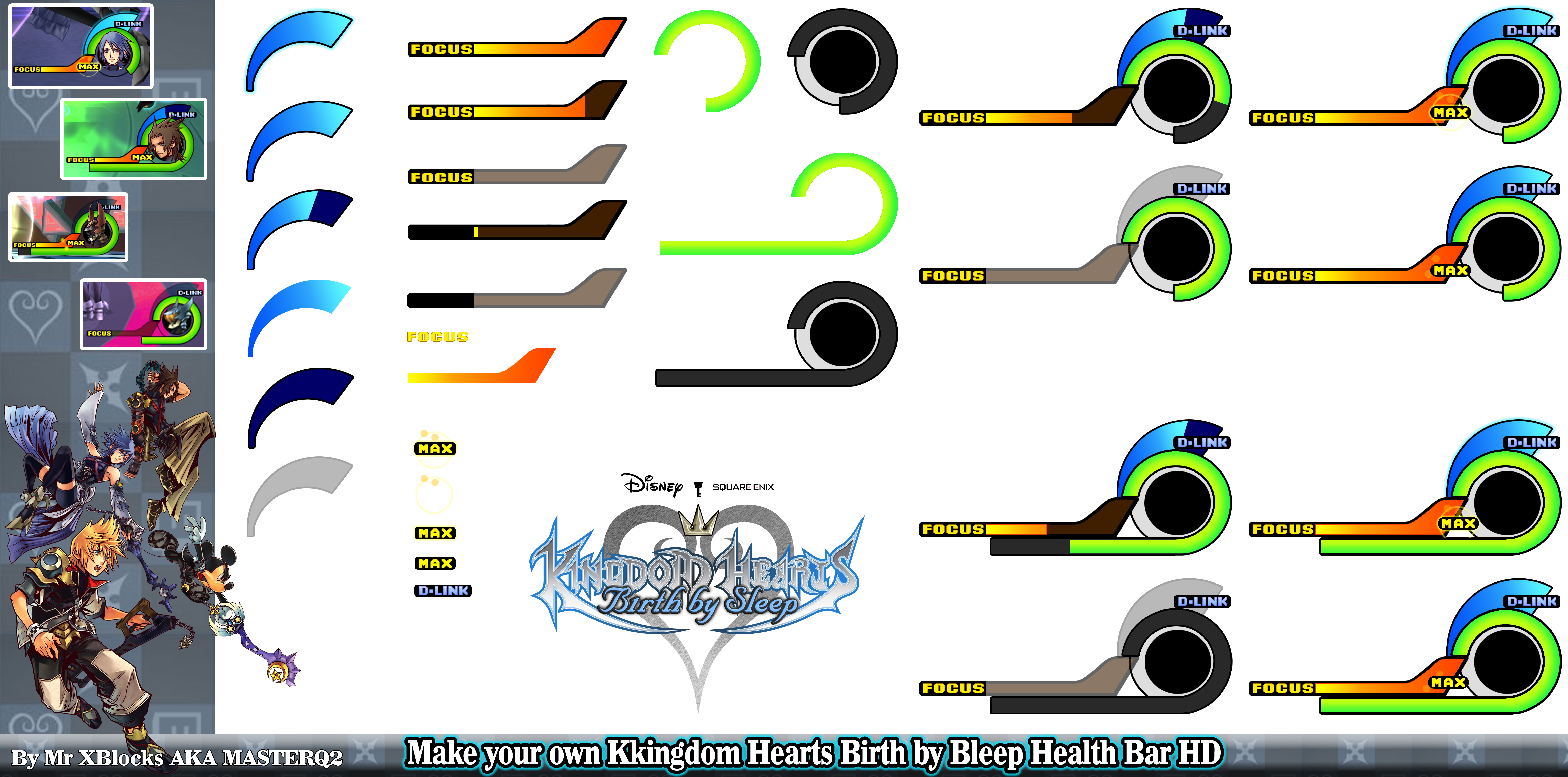 Kingdom Hearts 2 Health Bar