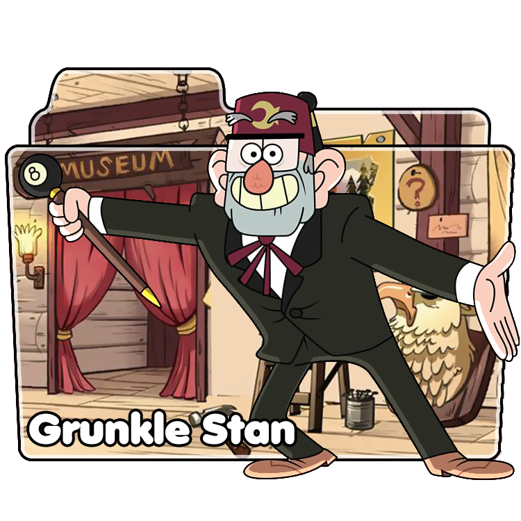 Gravity Falls Grunkle Stan ICO by MASTERQ2 on DeviantArt