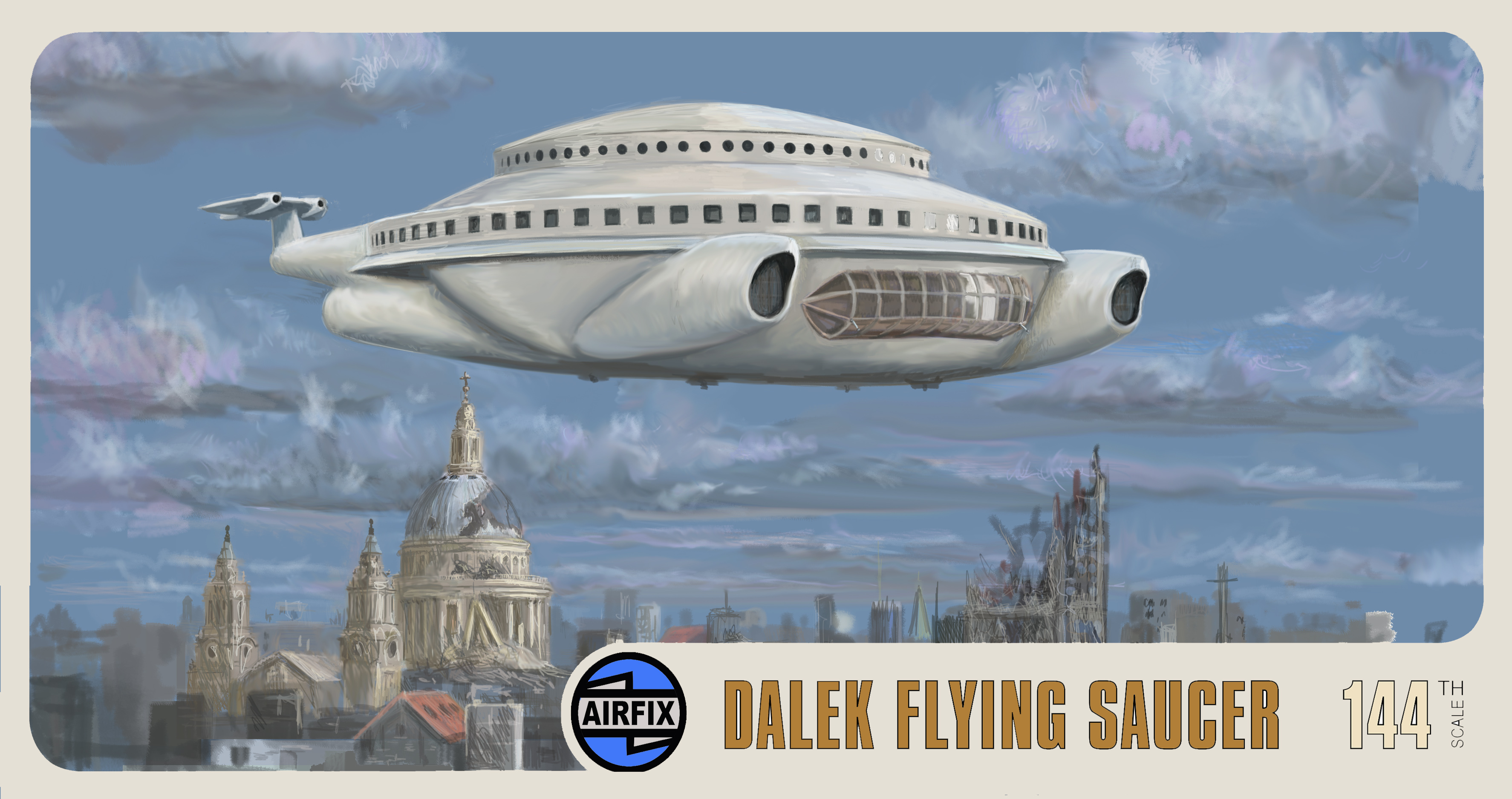DALEK FLYING SAUCER by matteline67 on DeviantArt