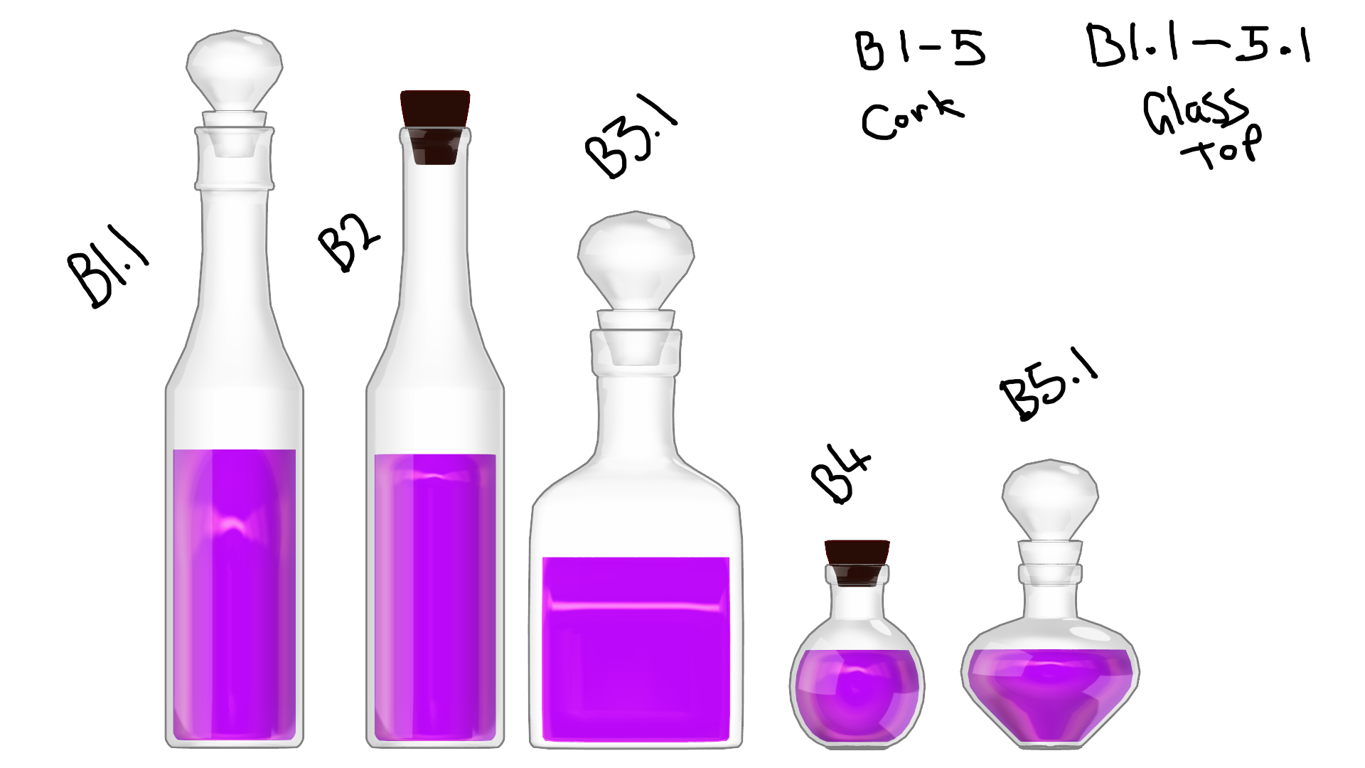 Potion Bottles DL - update in description by Littlemisshorror on DeviantArt